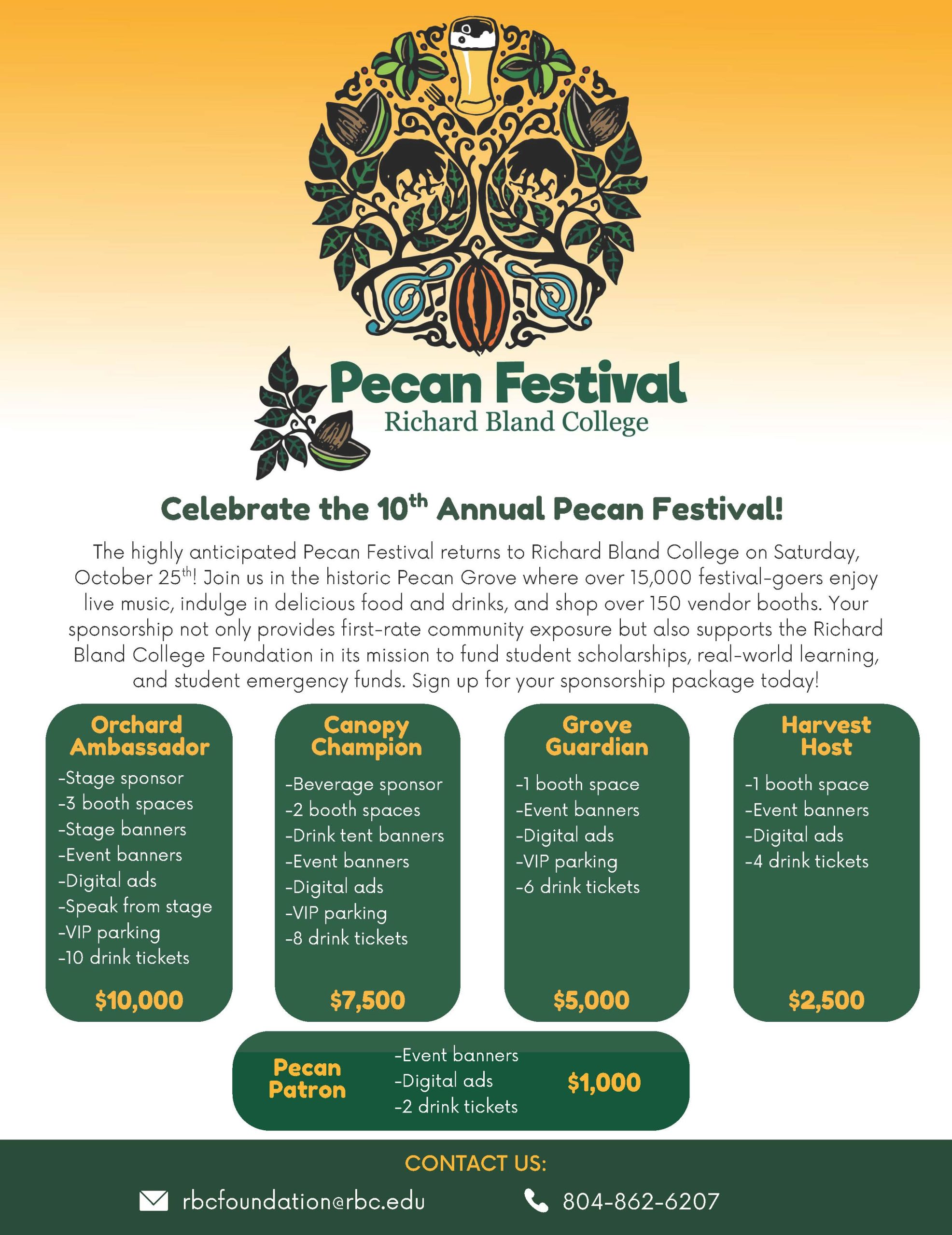 10th Annual Pecan Festival - Richard Bland College Foundation